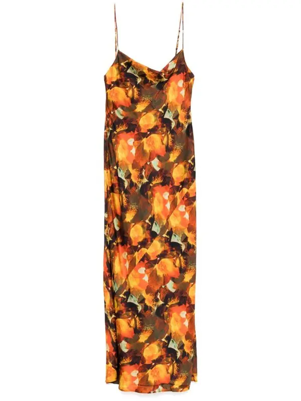 Acler Netherby Graphic Print Dress