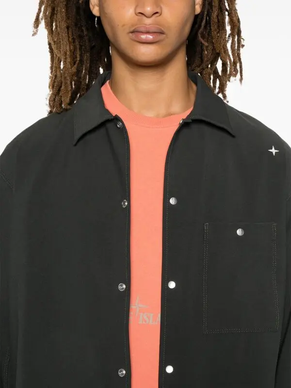 Stone Island Press-stud Overshirt