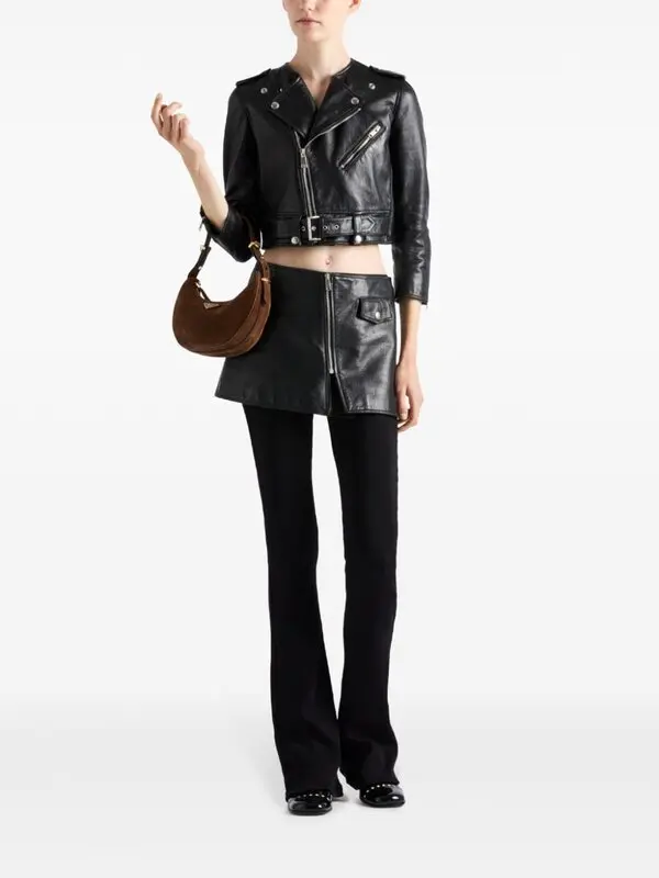 Prada Leather Biker Jacket