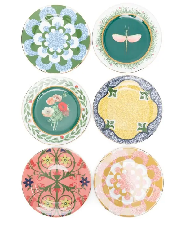 La DoubleJ X Ancap Dessert Plates - White