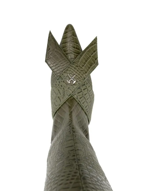 GMBH 60mm Zina Boots - Green