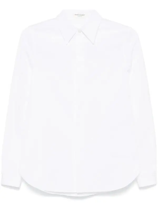 Saint Laurent Cotton Shirt - White