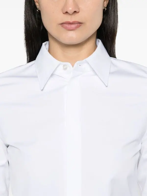 Saint Laurent Cotton Shirt - White