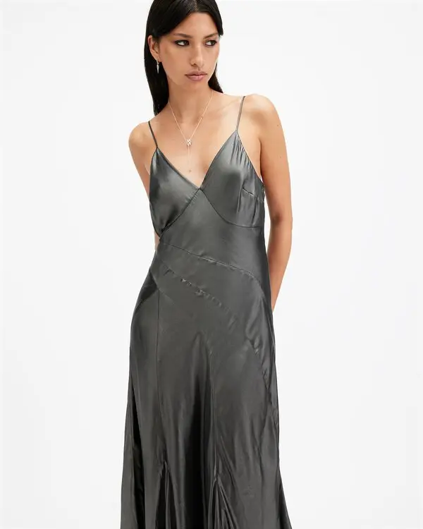 bcbg dress maxi Cowl Neck Halter Gown – BCBGMAXAZRIA