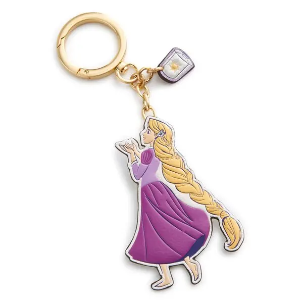 VERA BRADLEY Disney Rapunzel Bag Charm - Purple/yellow