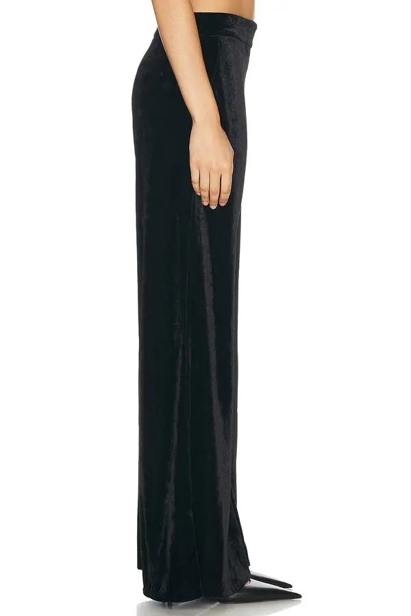 PatBO Velvet Wide Leg Pant