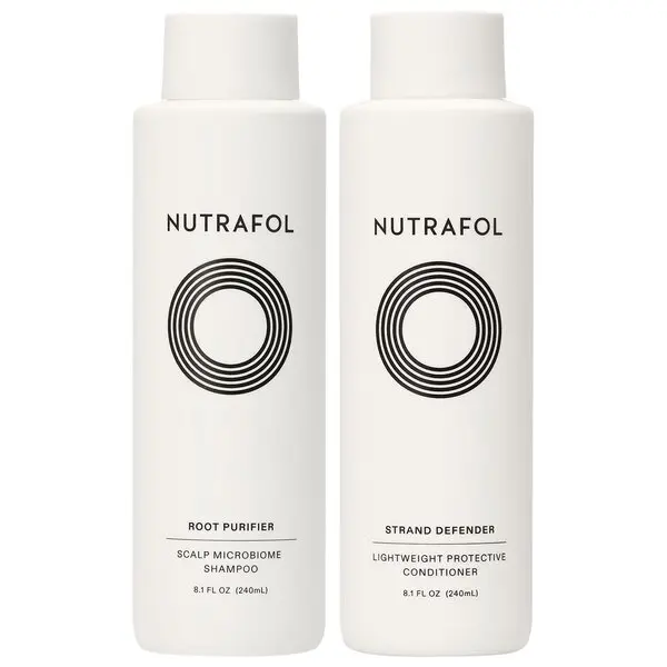 NUTRAFOL Shampoo & Conditioner Duo For Thinning Hair 8.1 Oz / 240 Ml - One-color