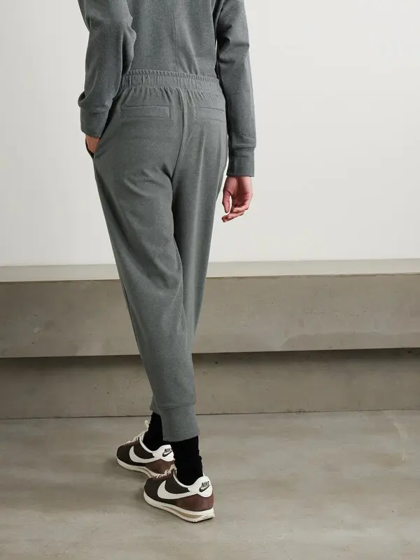 Varley Brushed Stretch-jersey Tapered Track Pants