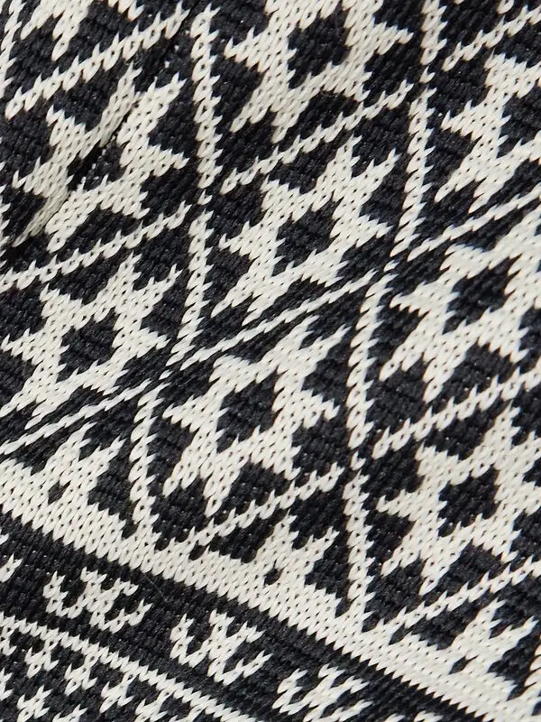 Bogner Elissa Intarsia Knit-trimmed Base Layer - Ivory