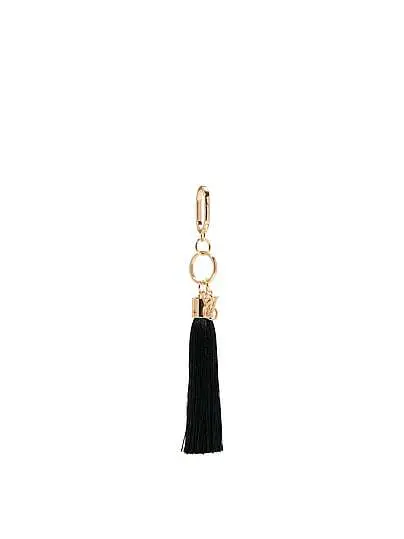 Victoria's Secret Bag Charm Keychain - Black