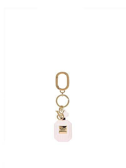 Victoria's Secret Faux Leather Starfish Charm Keychain - Gold