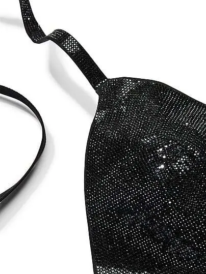 Victoria's Secret Very Sexy Shine Triangle Bralette & V-string Panty Set