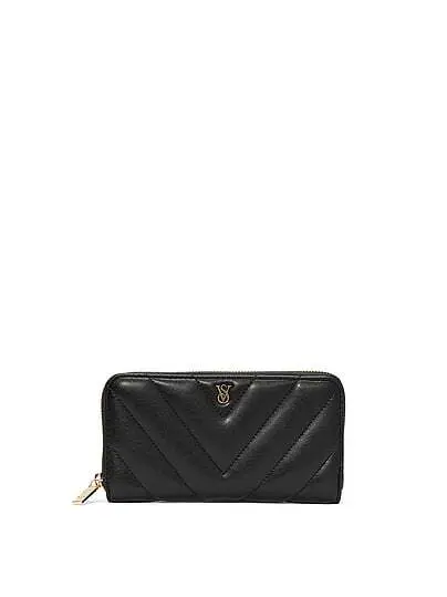 Portefeuille Femme Victoria's Secret Noir - ID Wallet Neuf Avec étiquettes