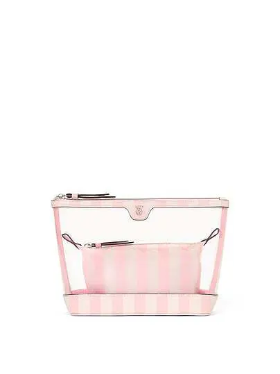 Victoria's Secret 2-piece Makeup Bag - Print