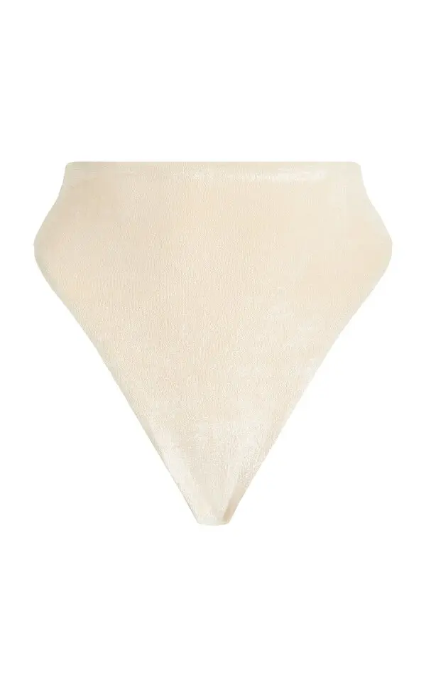 Jade Swim Incline Bikini Bottom - Ivory