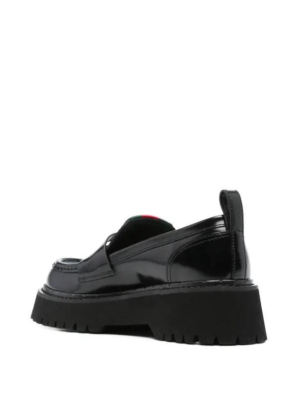 Gucci Web-detail Loafers
