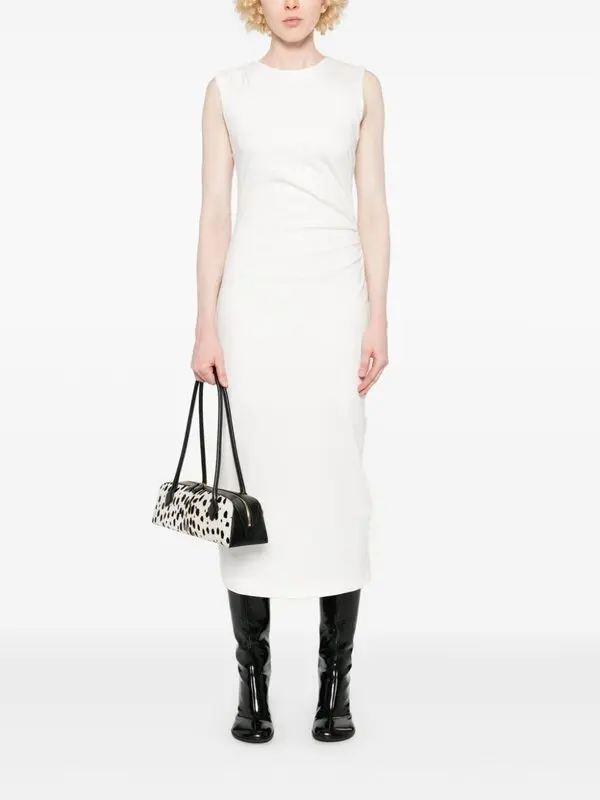 BLANCA VITA Ruched Maxi Dress