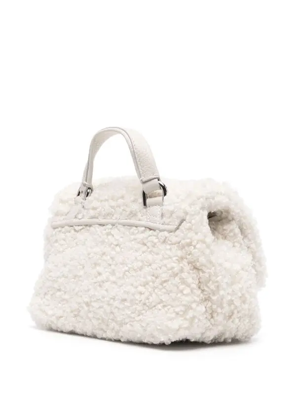 ZANELLATO Mini Postina Tote Bag - White
