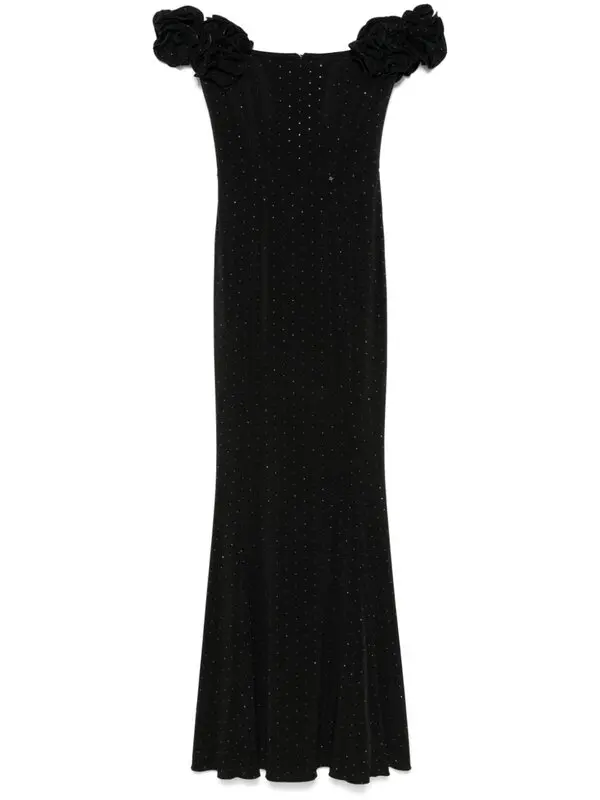 NISSA Embellished Maxi Dress