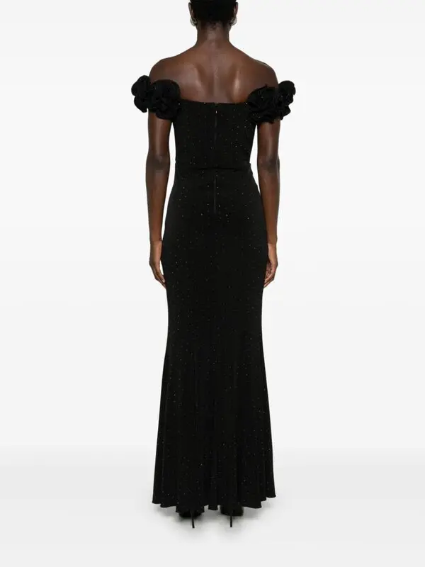 NISSA Embellished Maxi Dress