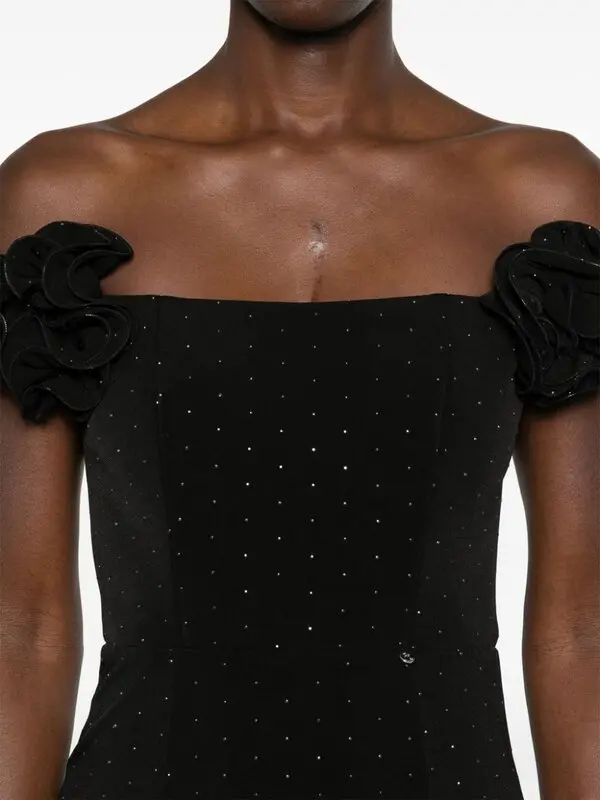 NISSA Embellished Maxi Dress