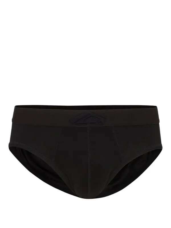Dsquared2 Icon Logo-patch Briefs - Black