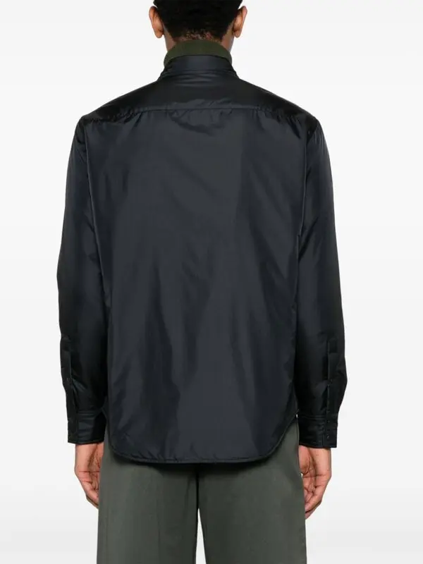Aspesi Press-stud Shirt Jacket - Black