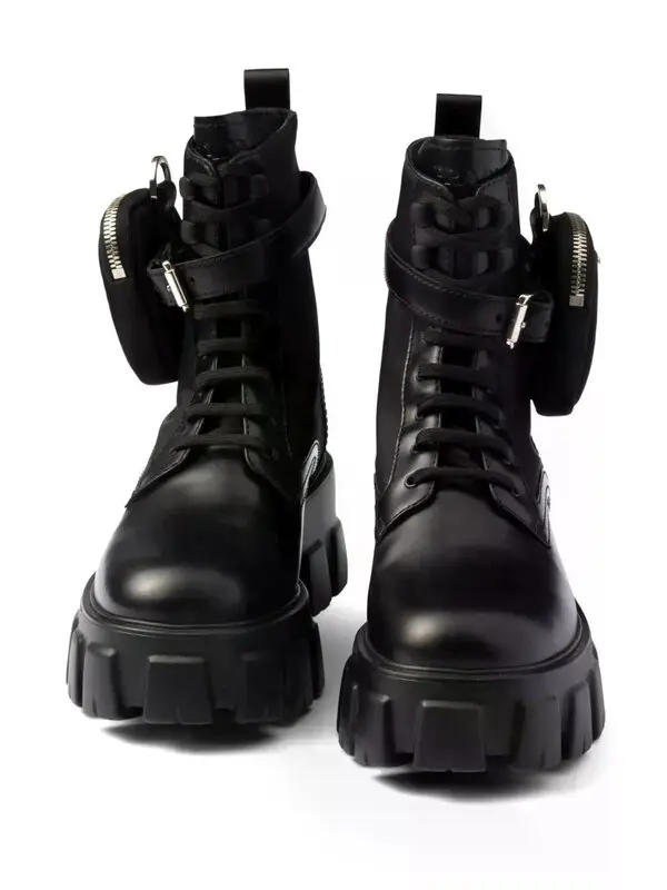 Prada Monolith Ankle Boots