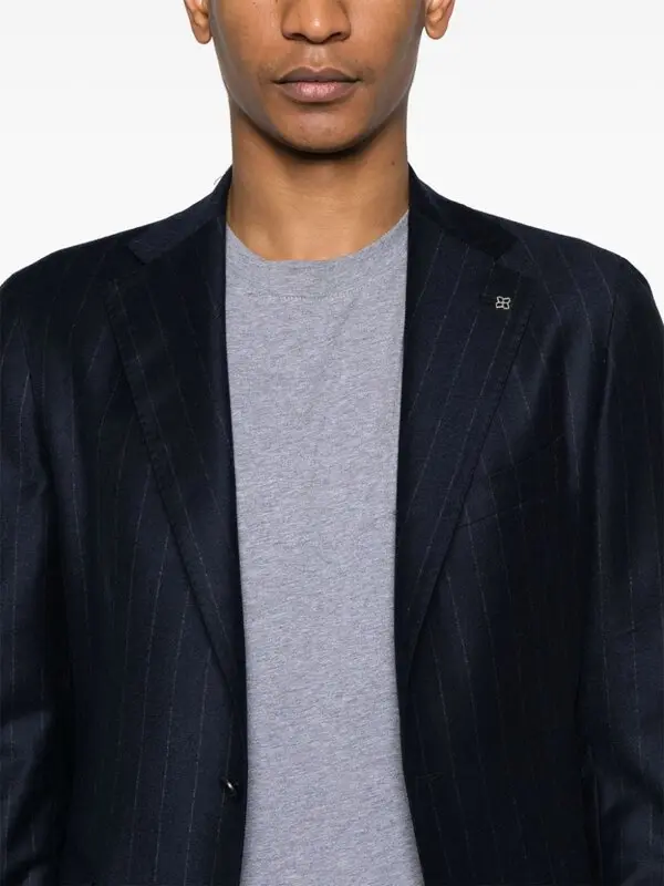 Tagliatore Pinstriped Suit - Blue