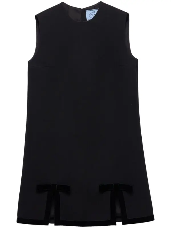 Prada Bow-detail Mini Dress