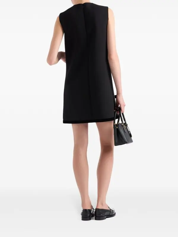 Prada Bow-detail Mini Dress