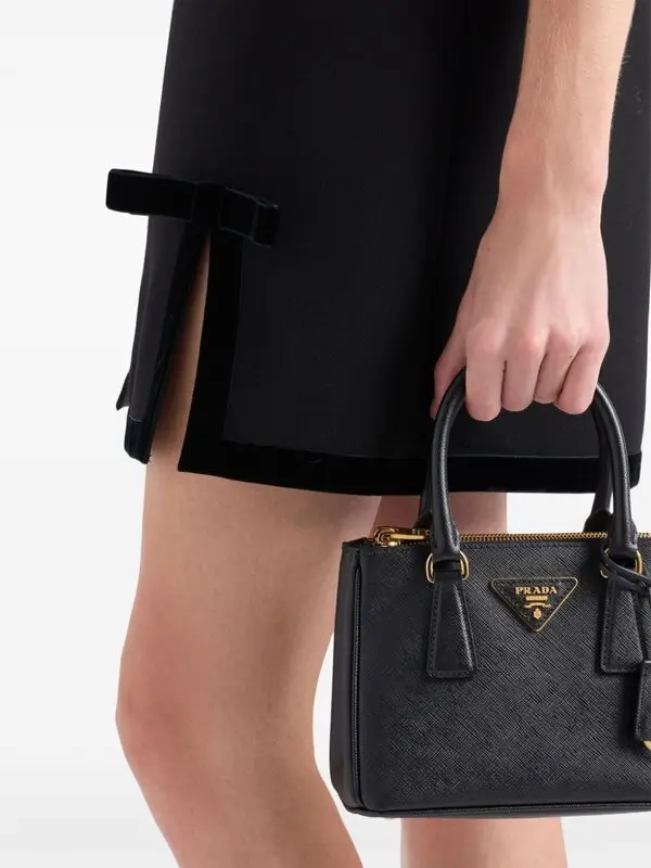 Prada Bow-detail Mini Dress