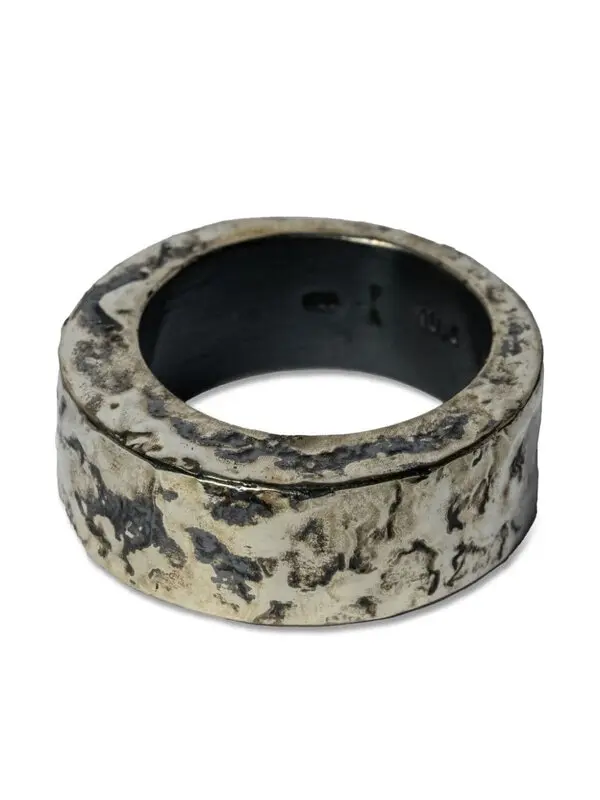 PARTS OF FOUR 10kt White Gold Crevice Ring