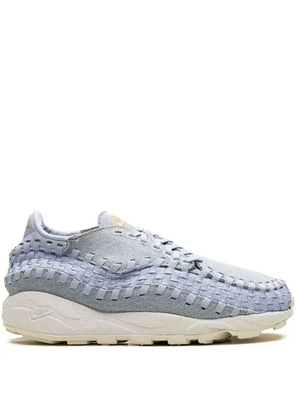 Nike Air Footscape Woven Denim Sneakers - Blue