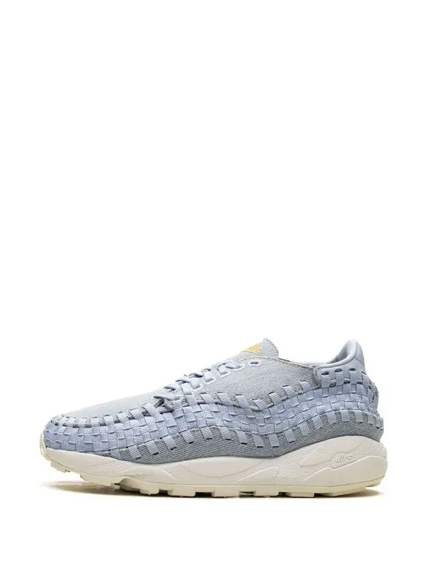 Nike Air Footscape Woven Denim Sneakers - Blue