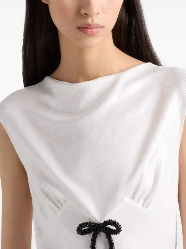Prada Sequined Midi Dress