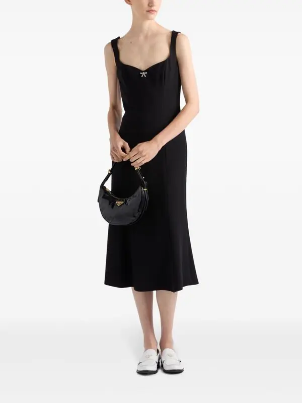 Prada Cady Midi Dress