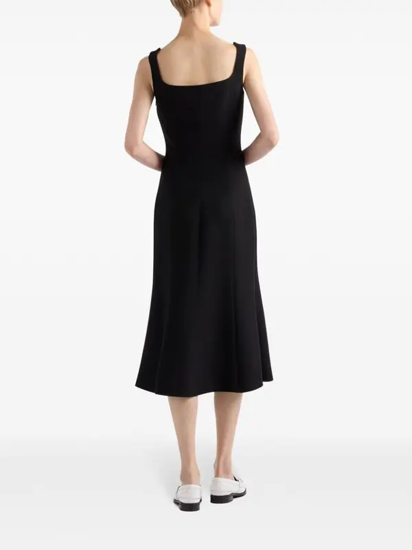Prada Cady Midi Dress