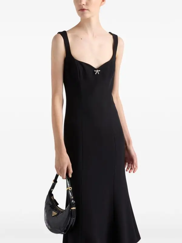 Prada Cady Midi Dress