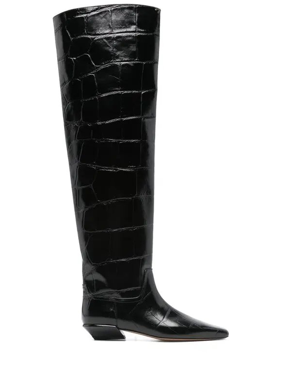 Paris Texas 35mm Bettina Boots - Black
