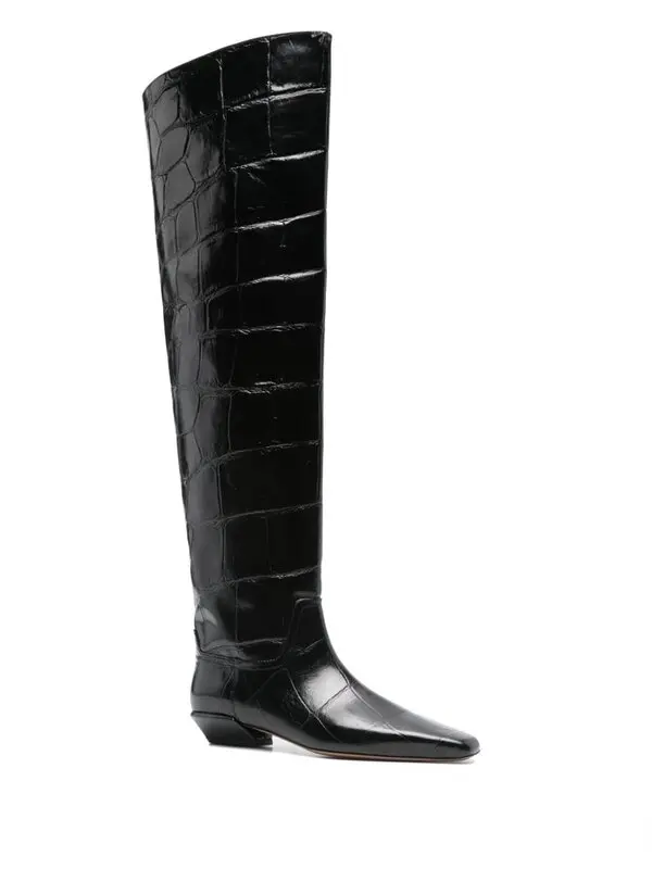Paris Texas 35mm Bettina Boots - Black