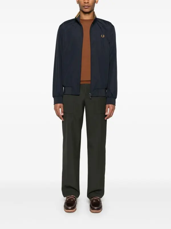 Fred Perry Brentham Jacket - Blue