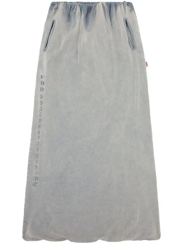 DIESEL® O-reira Maxi Skirt - Grey