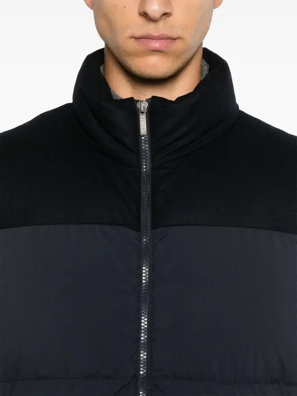 Peserico Sleeveless Down Gilet - Blue