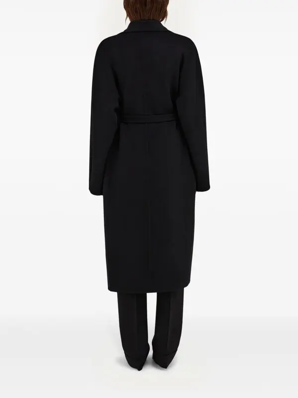 FERRAGAMO Wool-blend Coat - Black