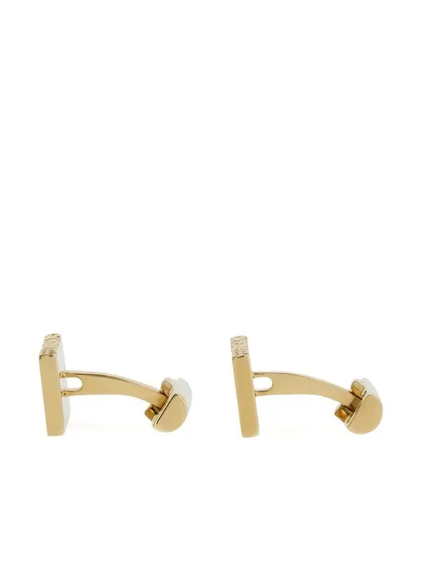 FERRAGAMO Logo Cufflinks - Gold