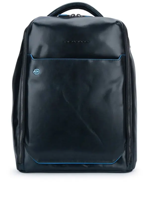 PIQUADRO Leather Backpack