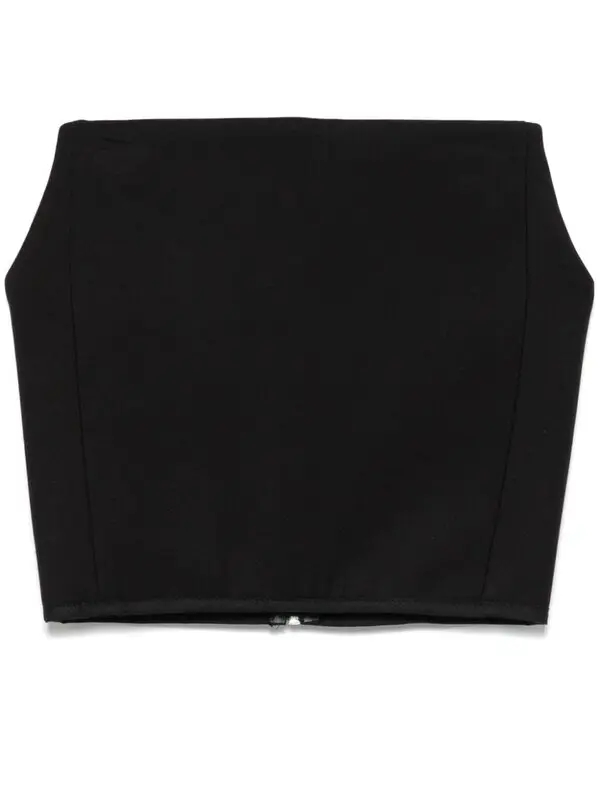IOANA CIOLACU Corset Top - Black