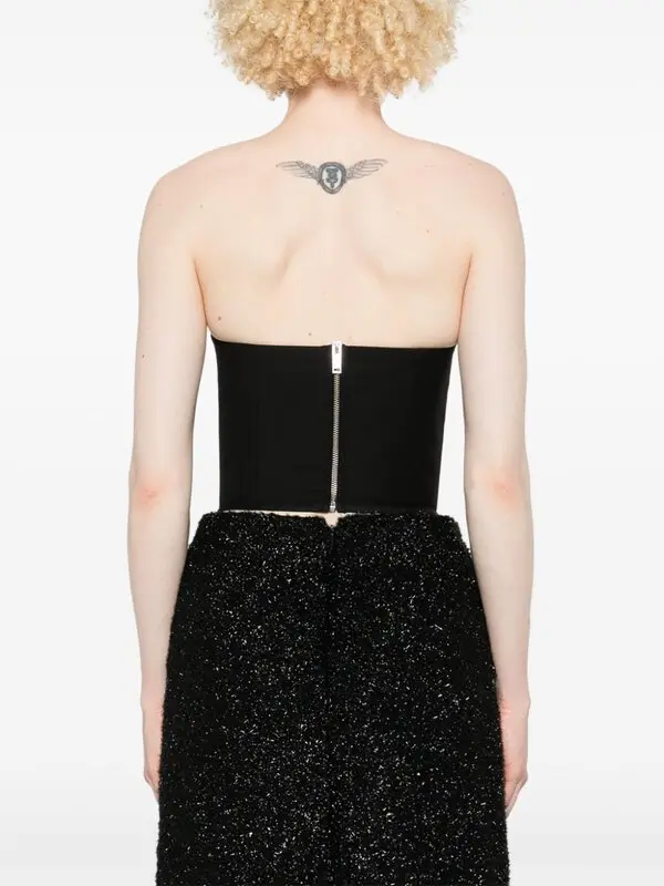 IOANA CIOLACU Corset Top - Black