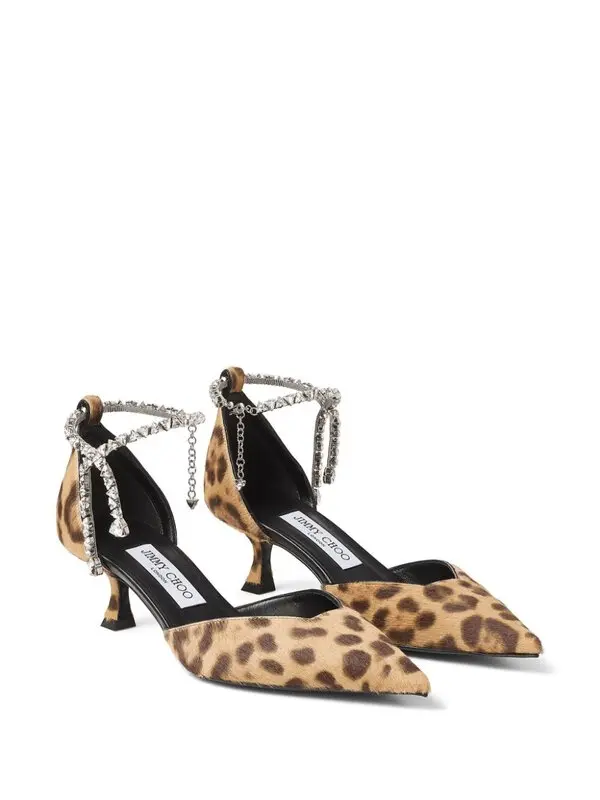 JIMMY CHOO 50mm Stevie Pumps - Neutrals